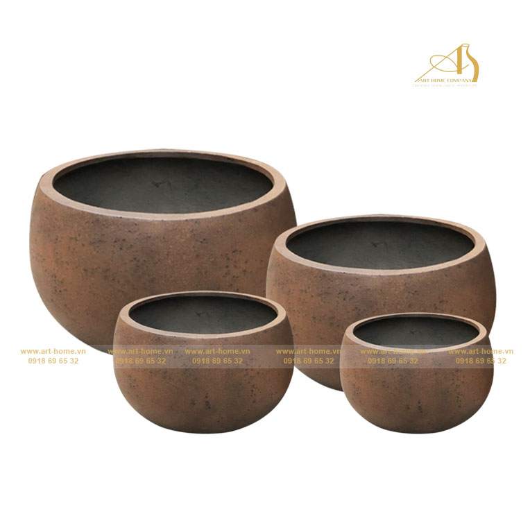 POLY POTS, POLY FIBER POT, COMPOSITE POT, FIBERGLASS POT