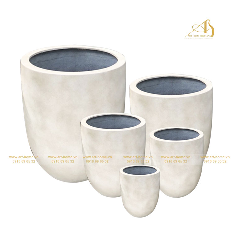 POLY POTS, POLY FIBER POT, COMPOSITE POT, FIBERGLASS POT