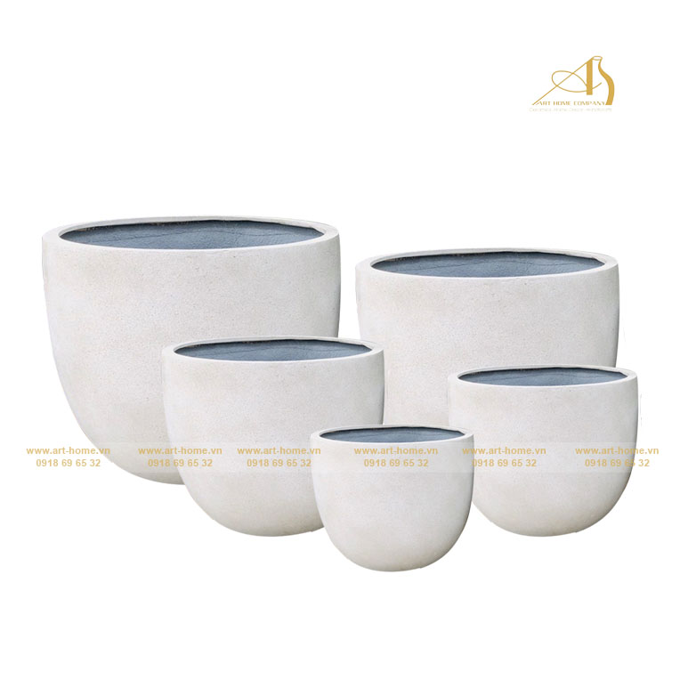 POLY POTS, POLY FIBER POT, COMPOSITE POT, FIBERGLASS POT