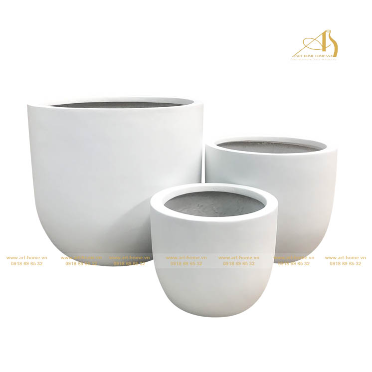 POLY POTS, POLY FIBER POT, COMPOSITE POT, FIBERGLASS POT