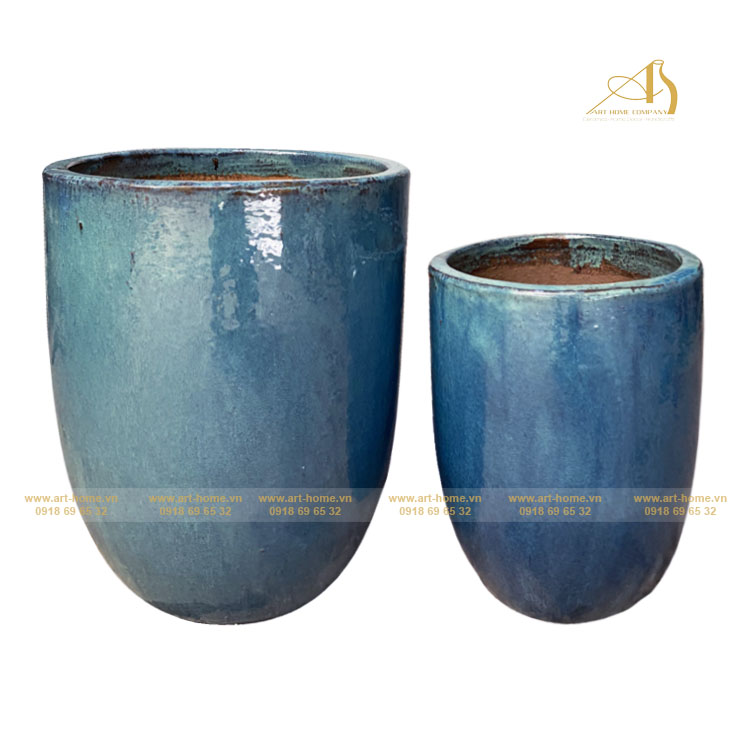 GLAZED POTS
