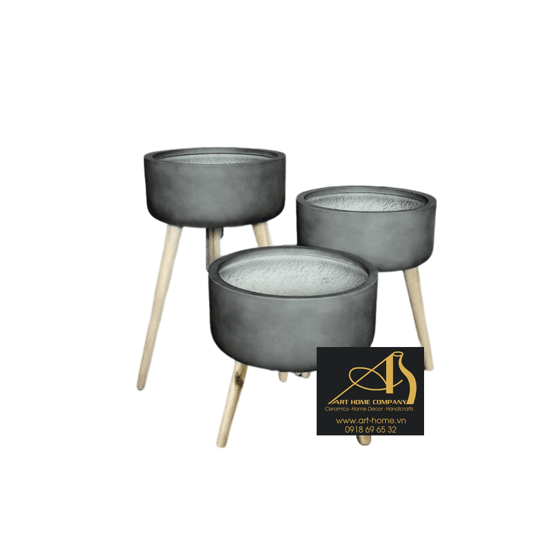 POLY POTS, POLY FIBER POT, COMPOSITE POT, FIBERGLASS POT