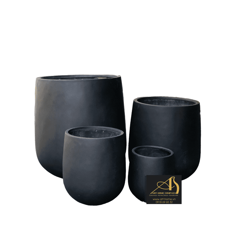 POLY POTS, POLY FIBER POTS, COMPOSITE POTS, FIBERGLASS POTS
