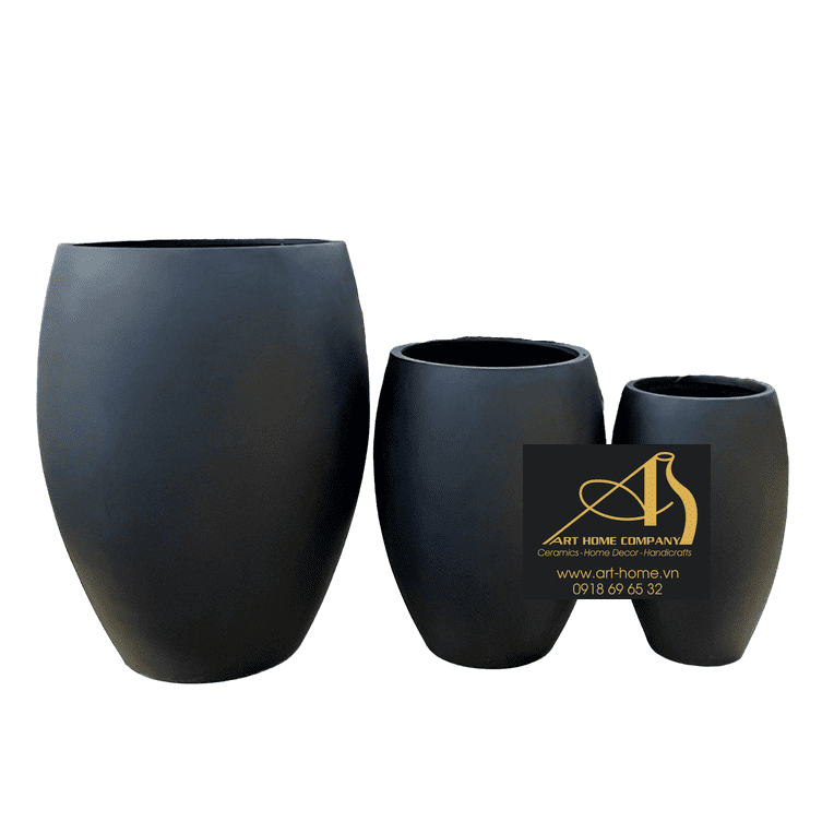 POLY POTS, POLY FIBER POTS, COMPOSITE POTS, FIBERGLASS POTS