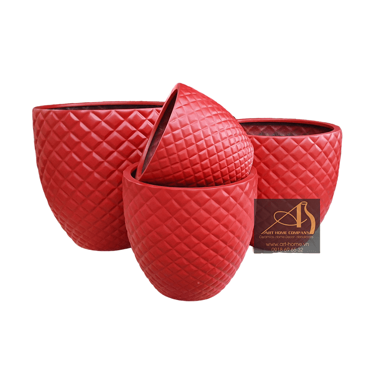 POLY POTS, POLY FIBER POTS, COMPOSITE POTS, FIBERGLASS POTS